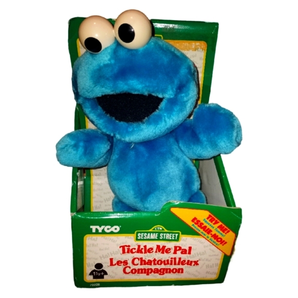 Tyco | Toys | Vintage 9s Tickle Me Pal Cookie Monster | Poshmark
